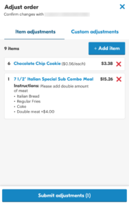 How to adjust or update Grubhub orders | Grubhub for Restaurants