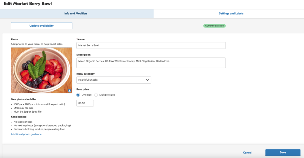 Getting started with your Grubhub Menu | Grubhub for Restaurants