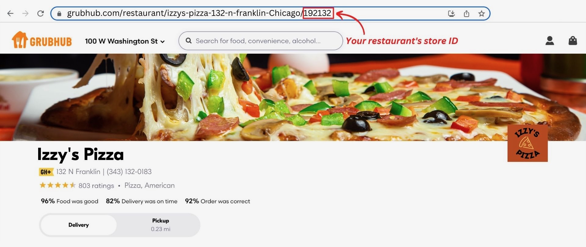 How to locate your restaurant’s store ID | Grubhub
