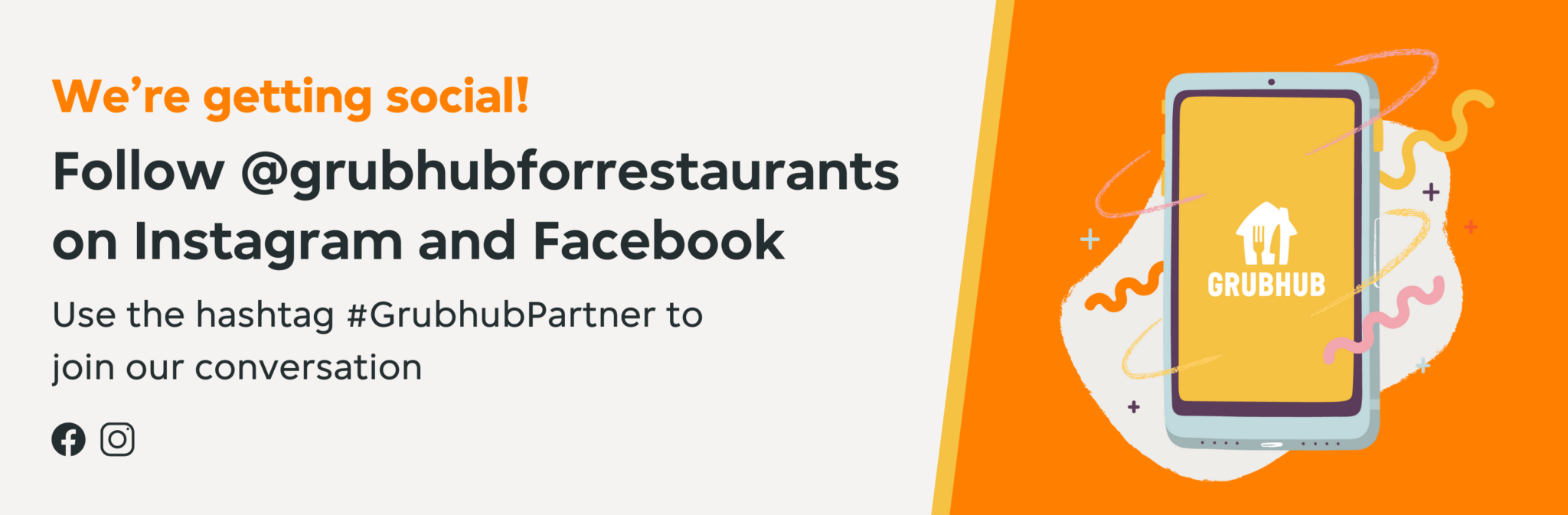 How to use Grubhub’s restaurant social media templates | Grubhub